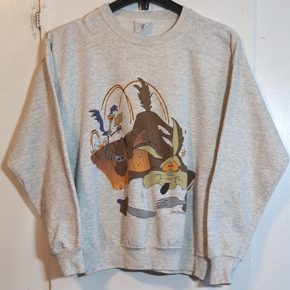 Warner Bros. | Shirts | 93 Vintage Looney Tunes Wile E Coyote ...